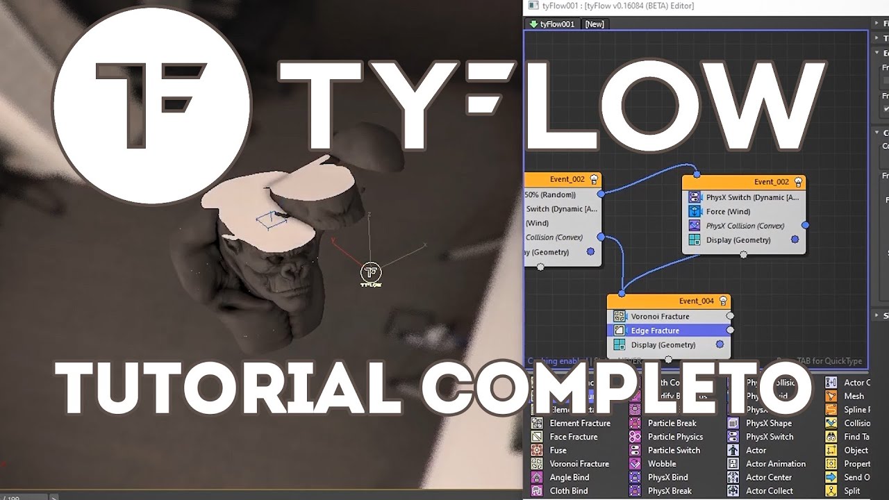 Tyflow, tutorial Completo! Ecco come in iniziare! in Italiano - YouTube
