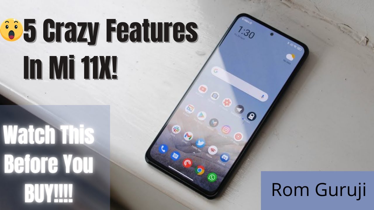 5 Crazy Features of Mi11X you need to know before you buy! - YouTube