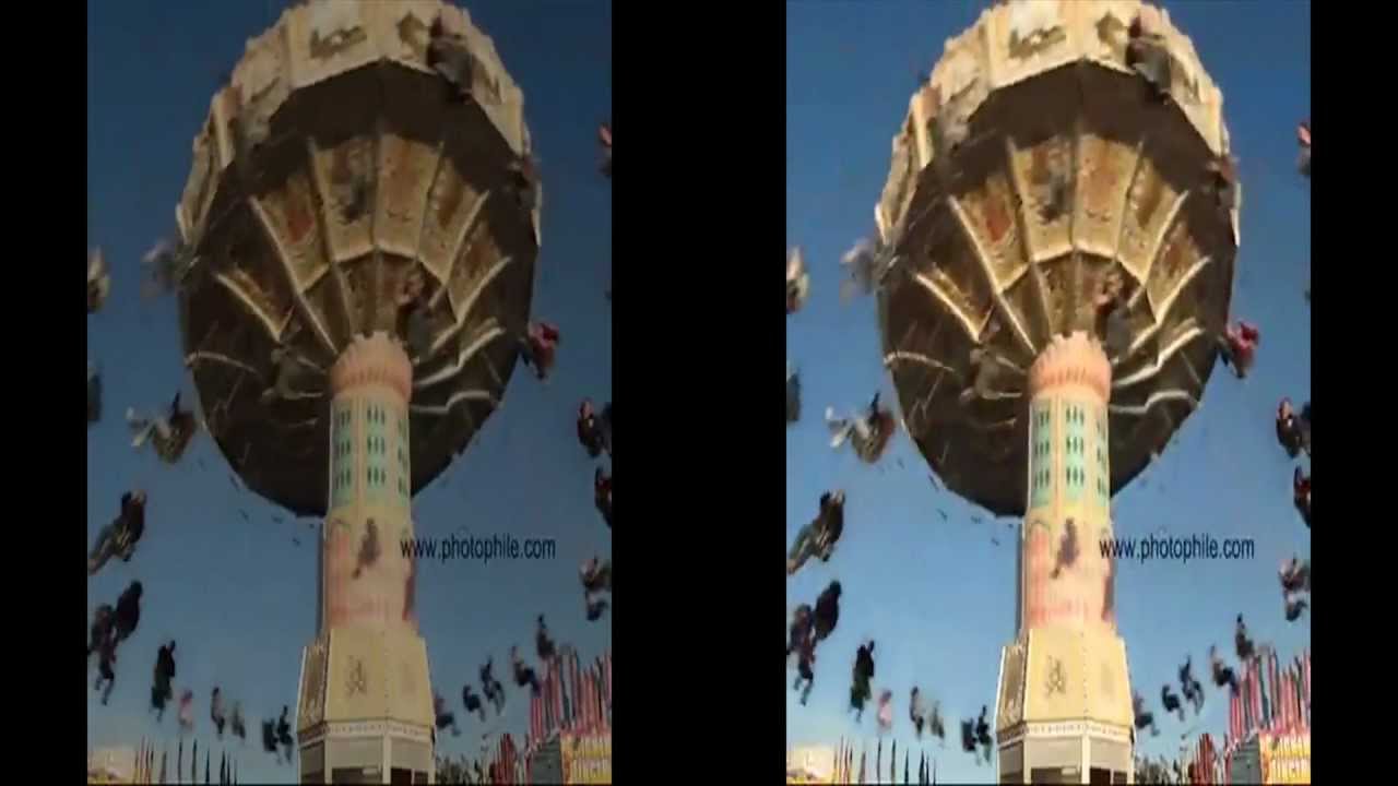 Pulfrich 3D video viewable without Pulfrich Glasses - YouTube