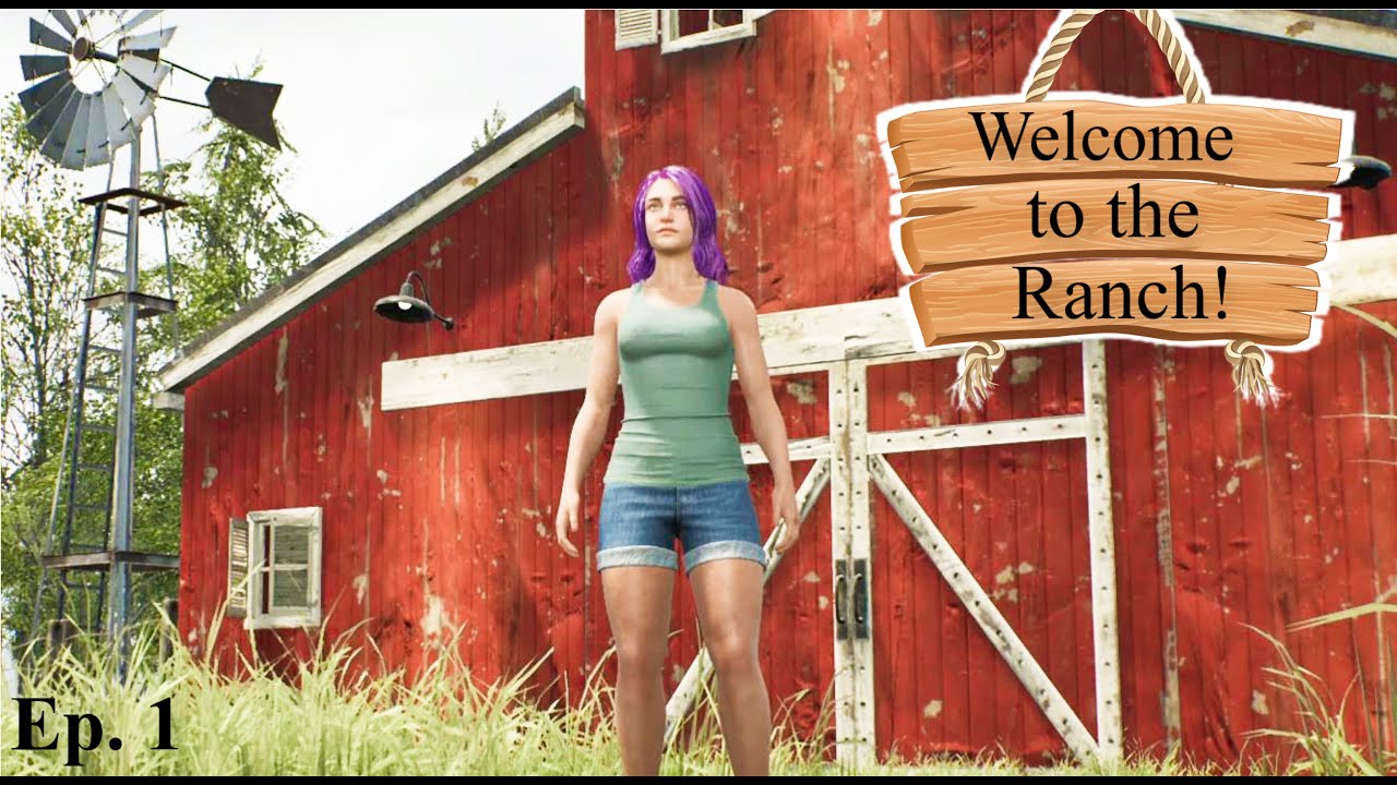 Welcome to the Ranch - Ranch Simulator Ep.1 - YouTube