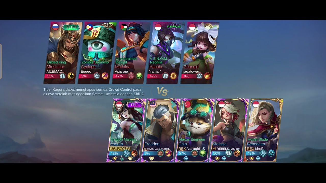 KAGURA GAME PLAY BEST BUILD COMBO TEAM RANKED - MOBILE LEGENDS BANG ...