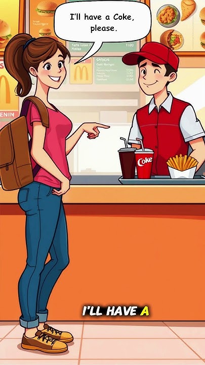 Ordering Food at a Restaurant Real Life English Conversation for ...