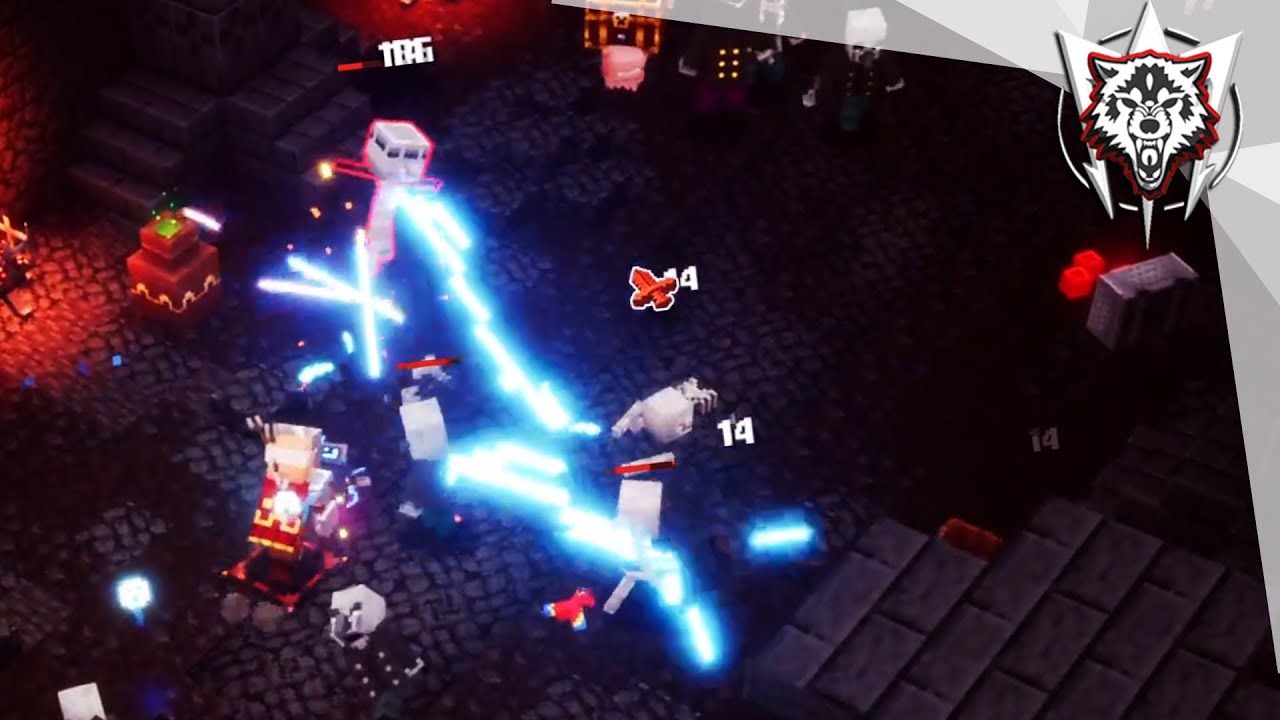 Thors Hammer (Stormlander) is INSANE! - Minecraft Dungeons Ep. 8 - YouTube