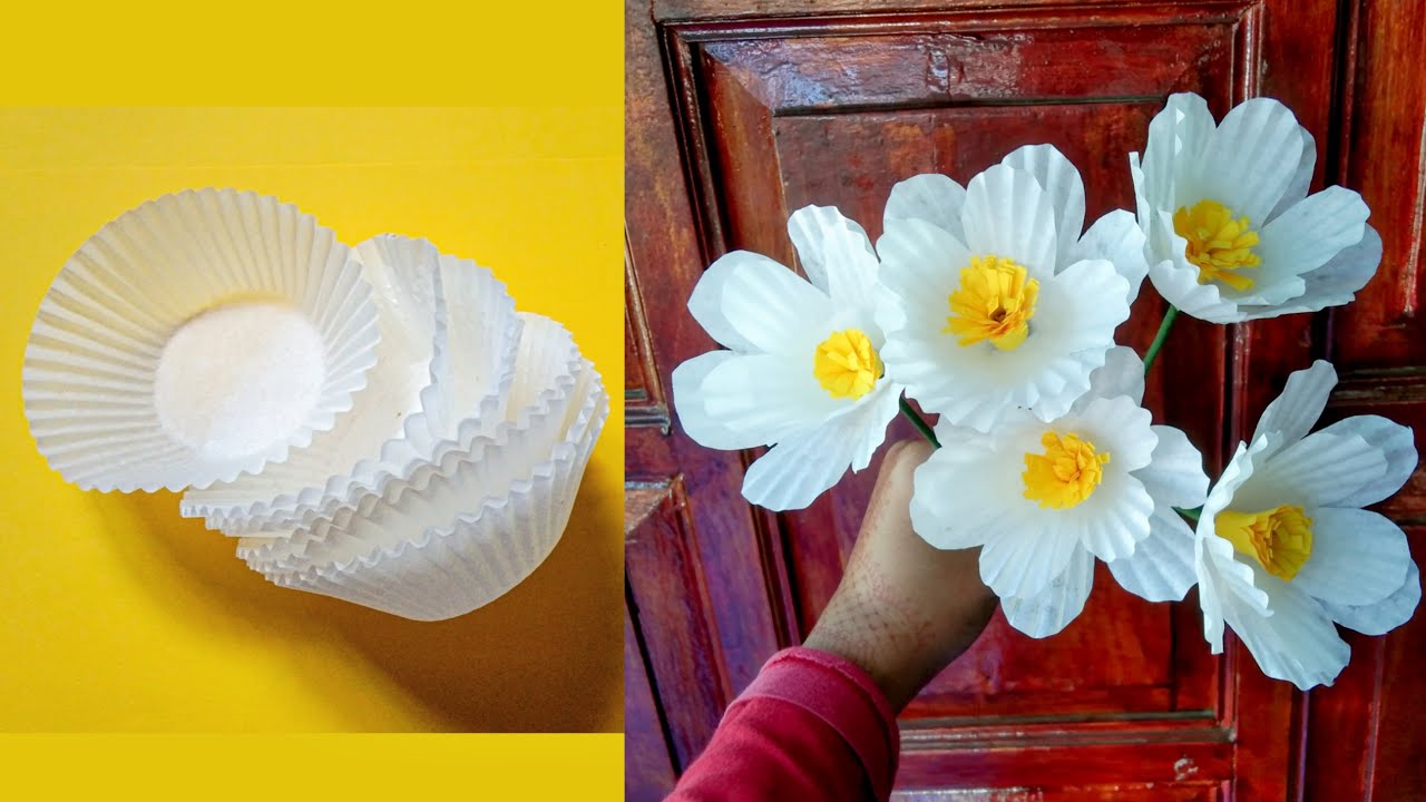 DIY BUNGA DARI KERTAS ROTI - HOW TO MAKE FLOWERS FROM BREAD PAPER - DIY ...