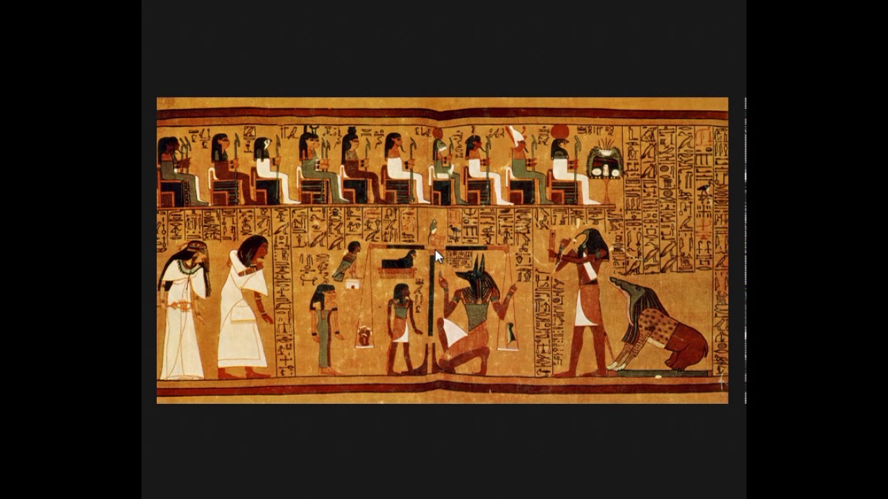 THE HALL OF MAAT JUDGEMENT SCENE---THE REAL MEANING, FREE TUTORIAL ...
