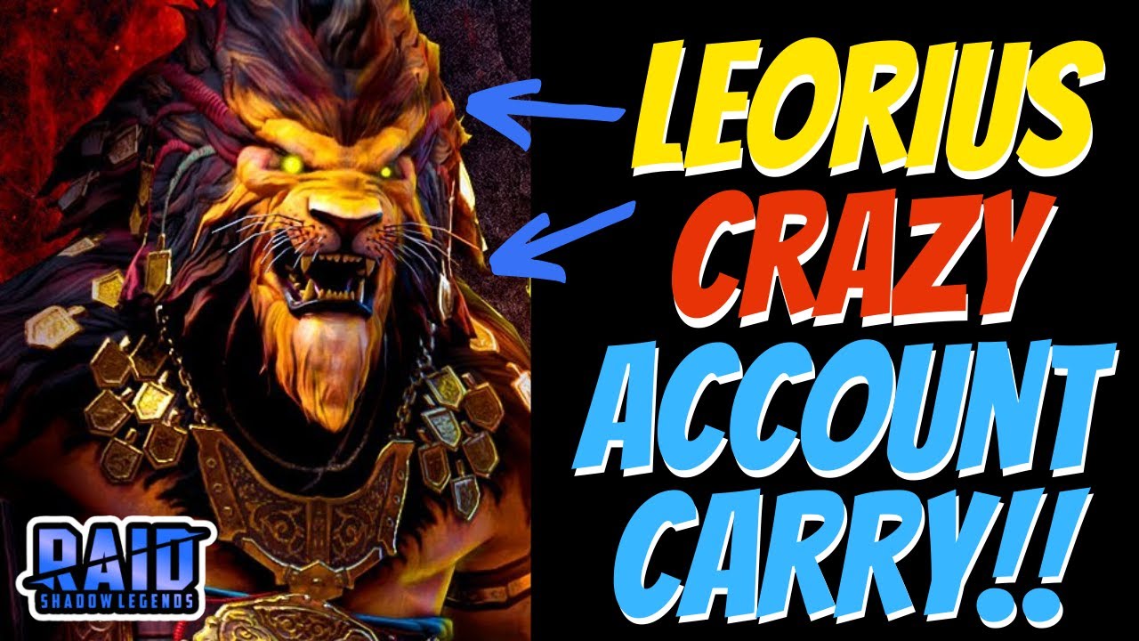 Leorious the Proud is Amazing! Champion Guide Raid: Shadow Legends ...