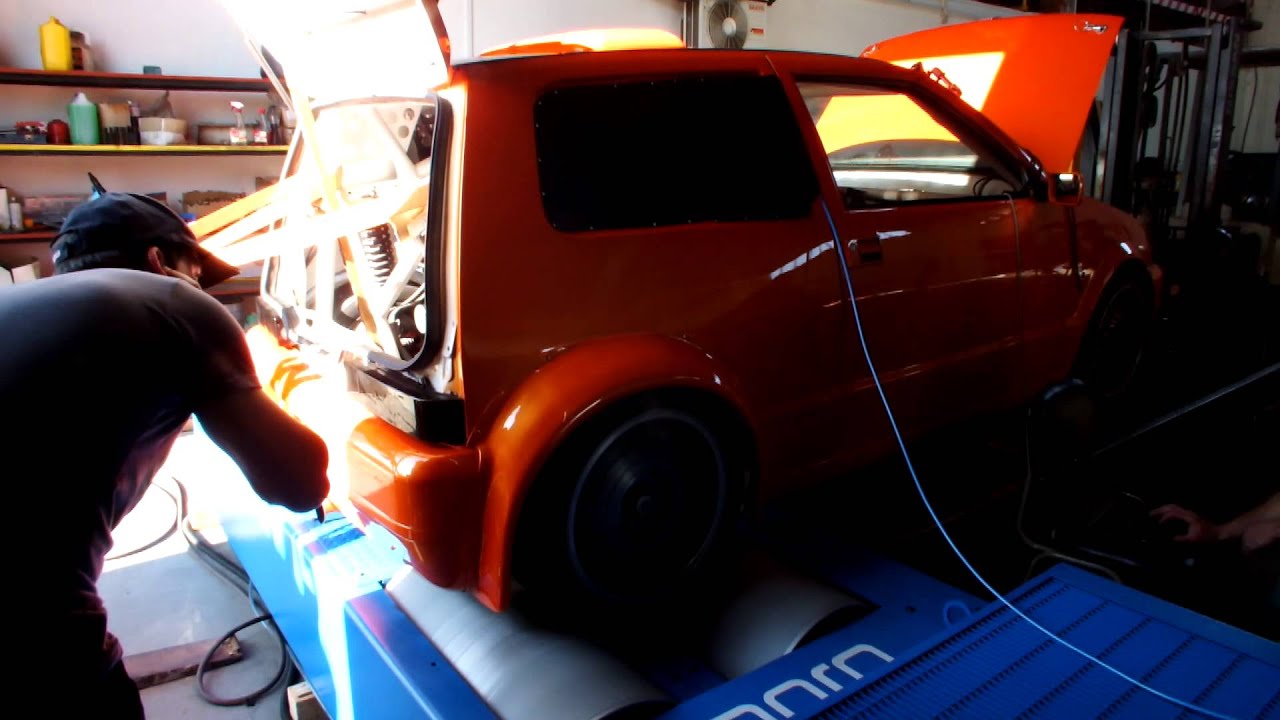 Fiat Cinquecento Turbo Megasquirt Tuning - YouTube