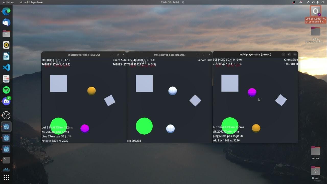 Godot 4 Multiplayer Test - YouTube