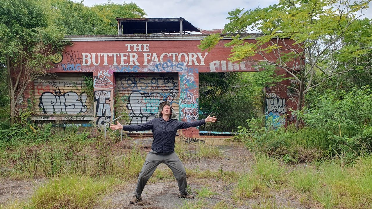 Urbexing the ruins of the abandoned Eumundi Butter Factory enveloped in ...