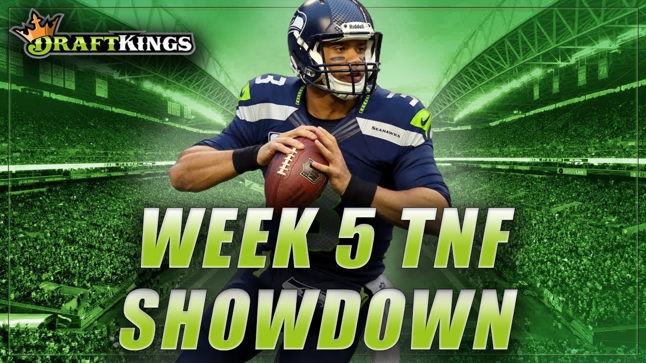DRAFTKINGS NFL WEEK 5 TNF SHOWDOWN: RAMS SEAHAWKS - YouTube