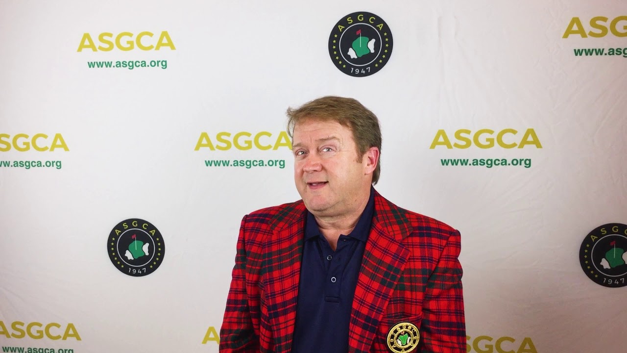 Brian Costello, ASGCA relays an influential story from his days as a ...