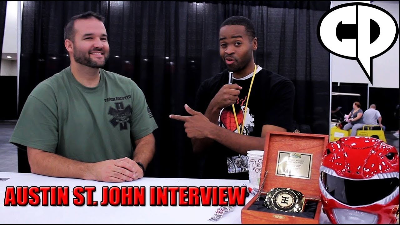 Austin St. John Interview (The Original MMPR Red Ranger) - YouTube