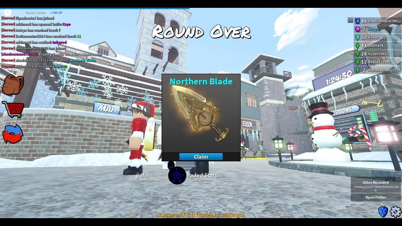 Crafting The Northern Blade In Roblox Assassin! (Both dreams are ...