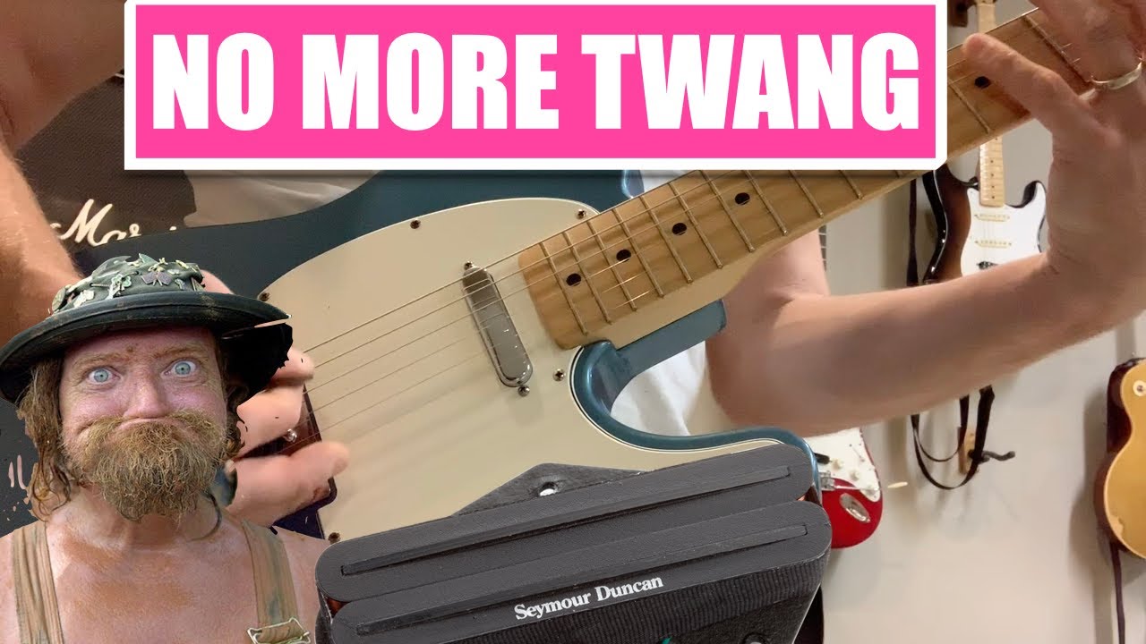 Seymour Duncan Hot Rails Telecaster - YouTube