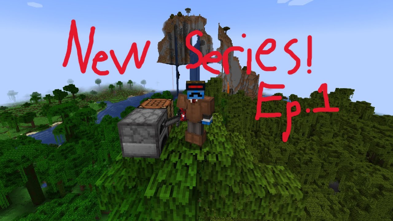 Minecraft Lets Play Ep. 1 | Crazy spawn! - YouTube