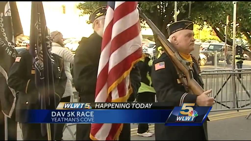 DAV 5K helps veterans live healthier civilian lives - YouTube