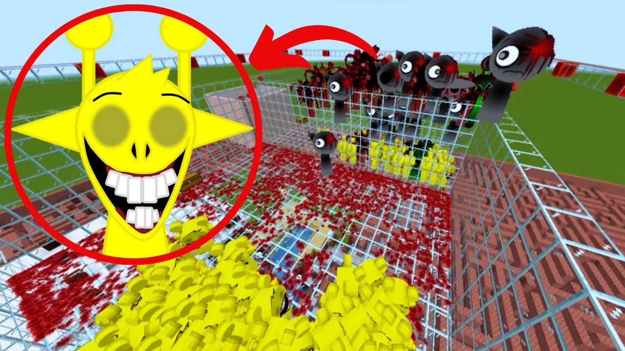 Horror Simon Exe Incredibox Sprunki In Minecraft PE | Addon Sprunki ...