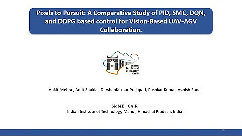 Comparison of PID,SMC,DQN,DDPG based controller for UAV-AGV collaboration. - YouTube