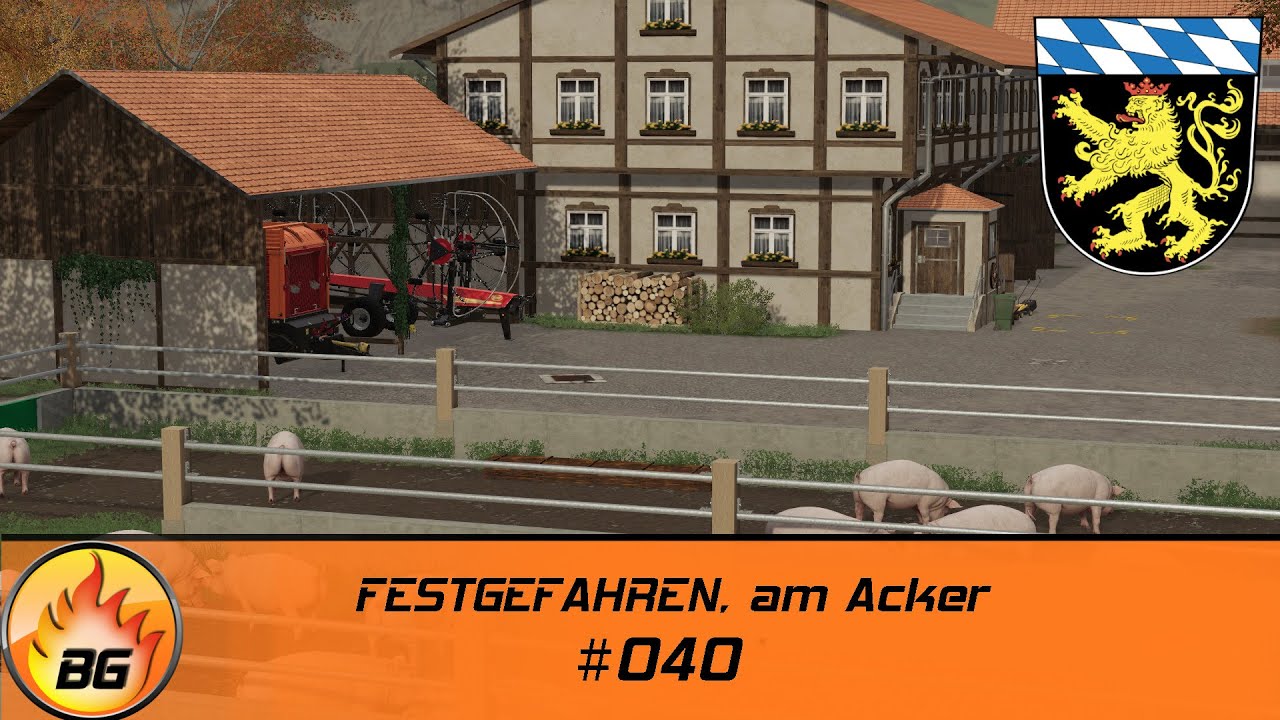 LS19 - Oberbayern #040 | FESTGEFAHREN, am Acker | FS19 | Let's Play [HD ...
