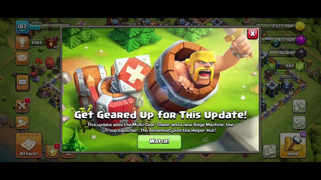 Coc attack - YouTube