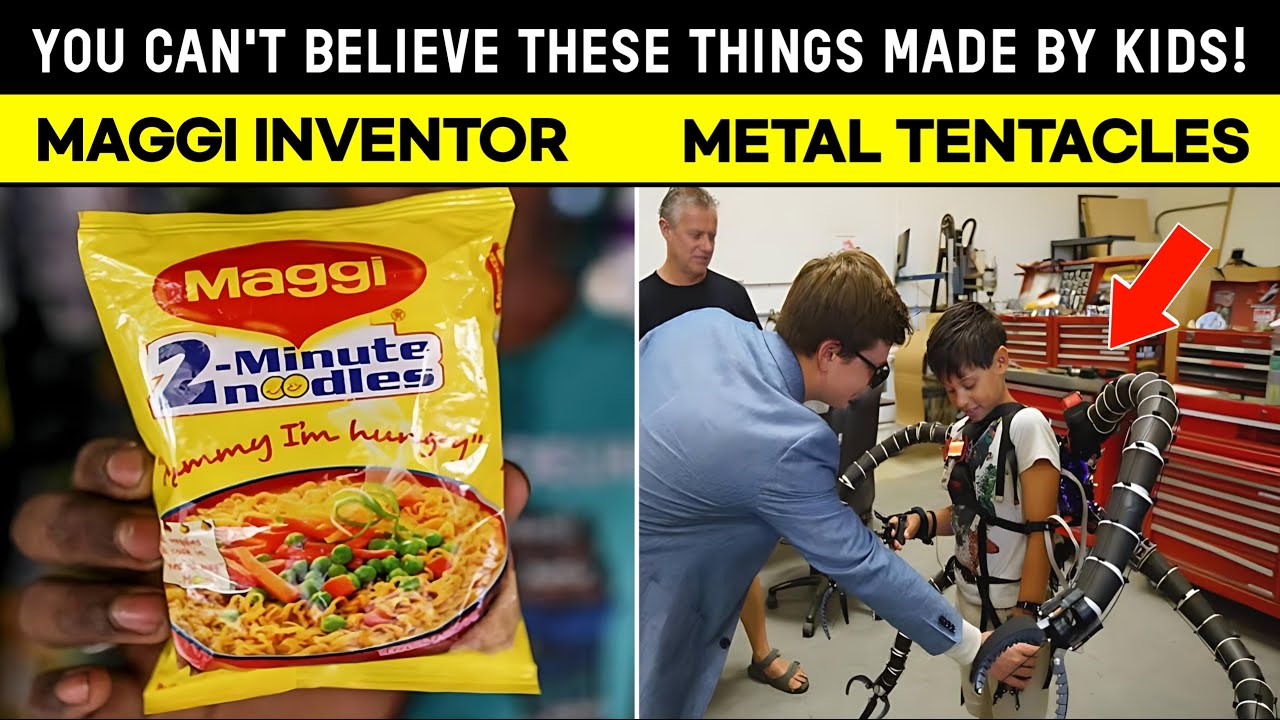 9 Amazing Inventions Made by Kids That Changed the World! | Brian ...