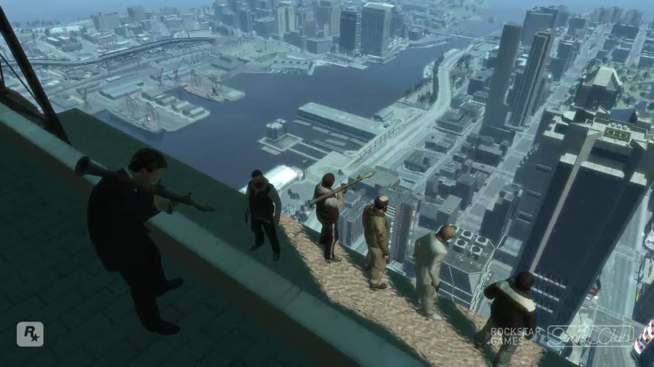 GTA IV - Skyscraper + RPG ? - YouTube
