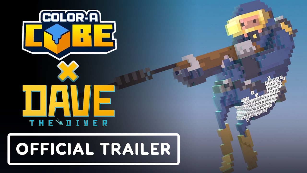 Color-A-Cube x Dave the Diver - Official Trailer - YouTube