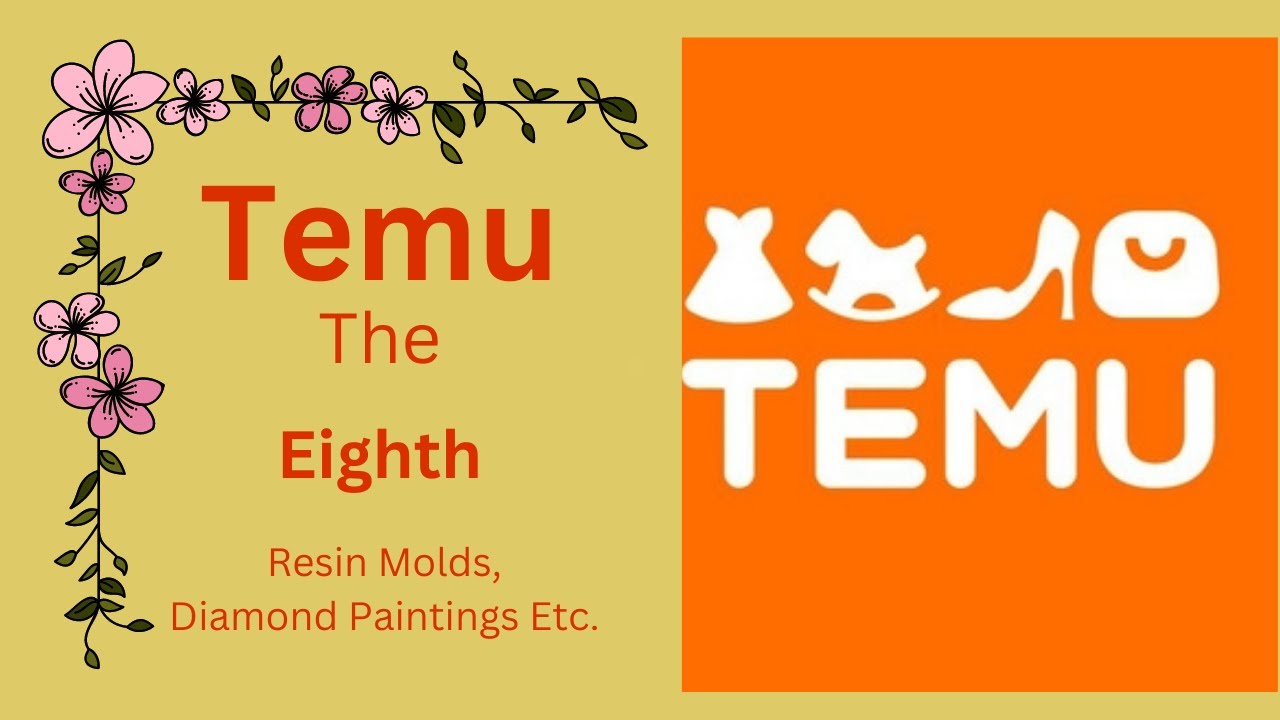 Temu Haul, Resin mold, Diamond Painting etc. - YouTube