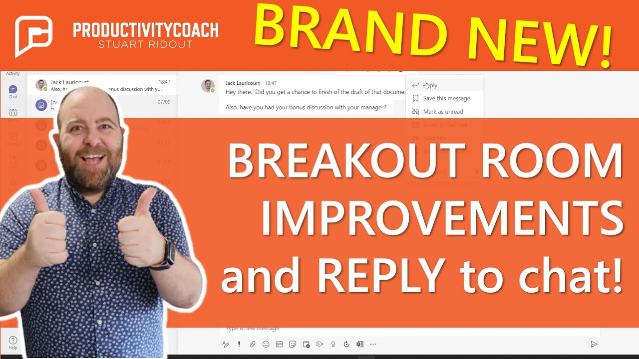 Breakout Room Support & Reply to Chat! The two most requested features ...