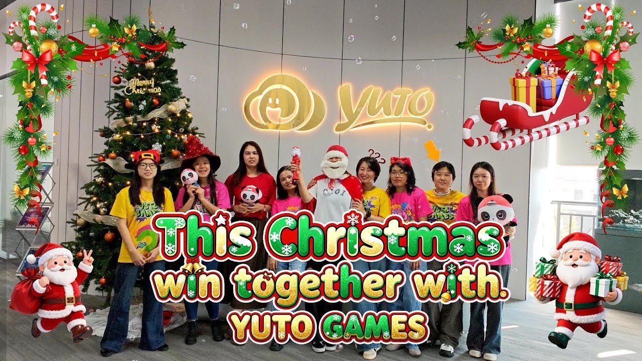 This Christmas Win Together with YUTO Games | Arcade Team Party & Fun ...