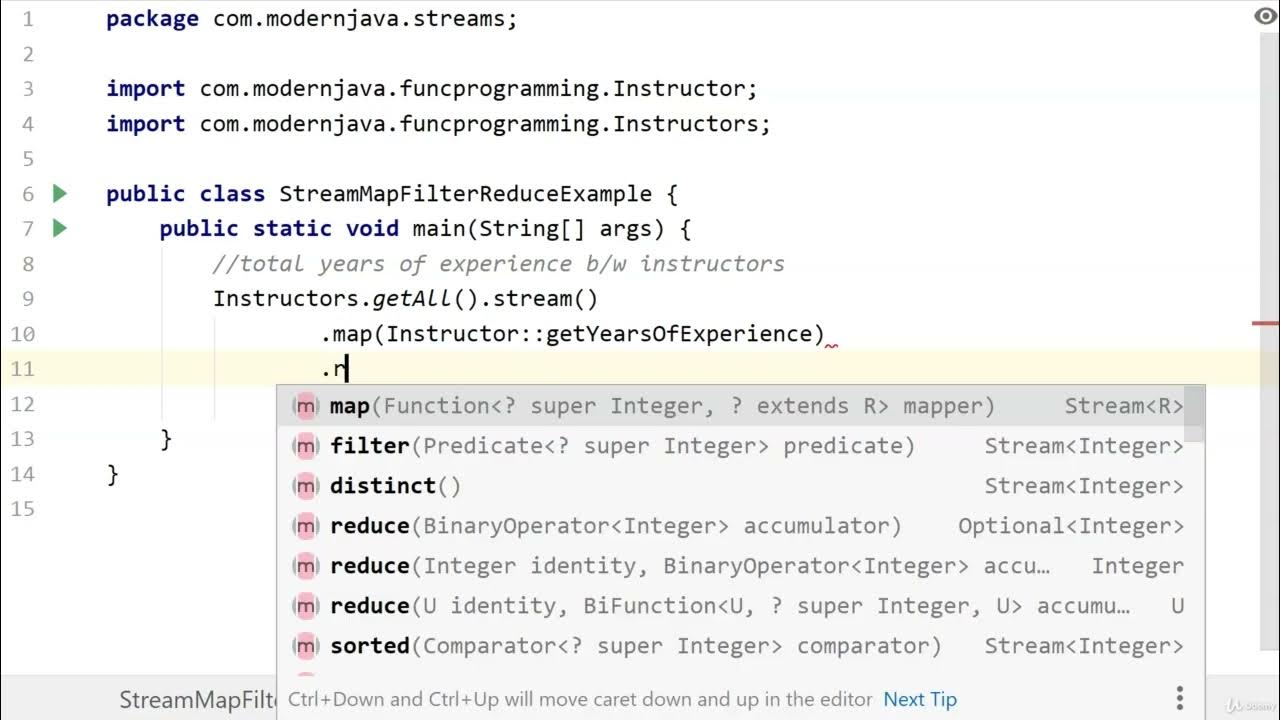 JAVA Advance Full Course - 51 Java8+ map + filter + reduce - YouTube
