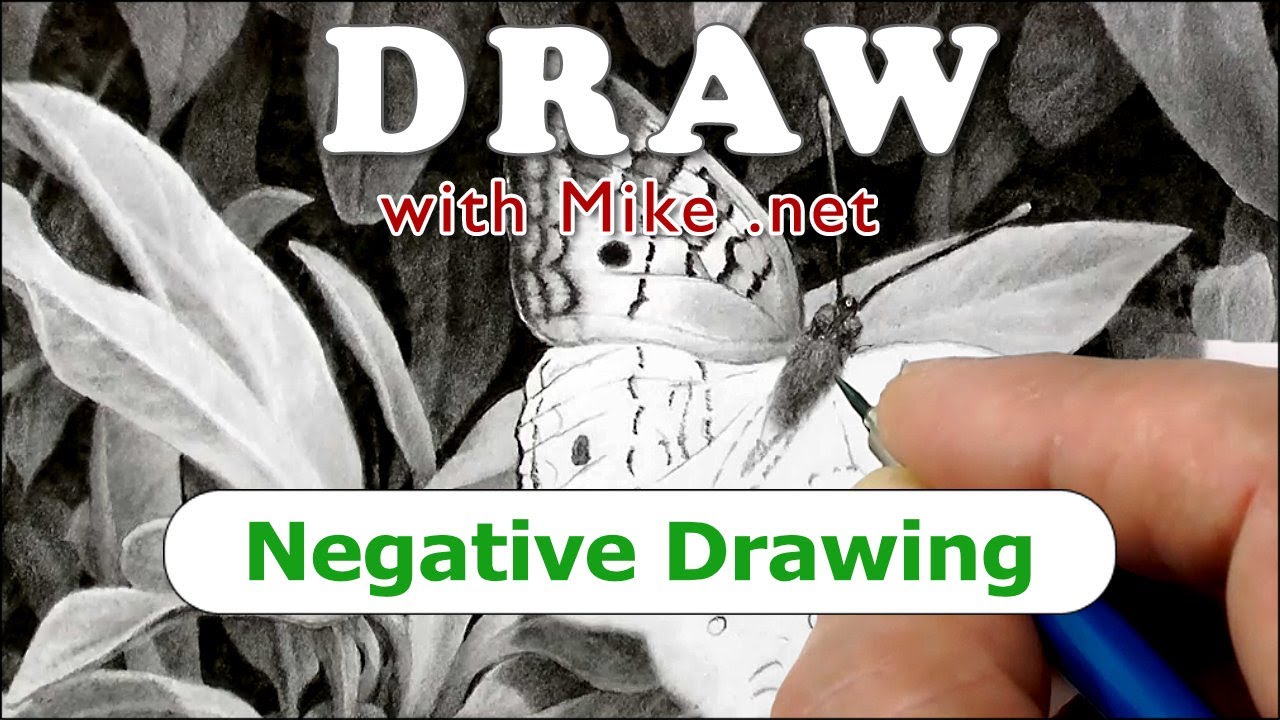 The Graphite 'WHITE PENCIL': Negative Drawing - YouTube