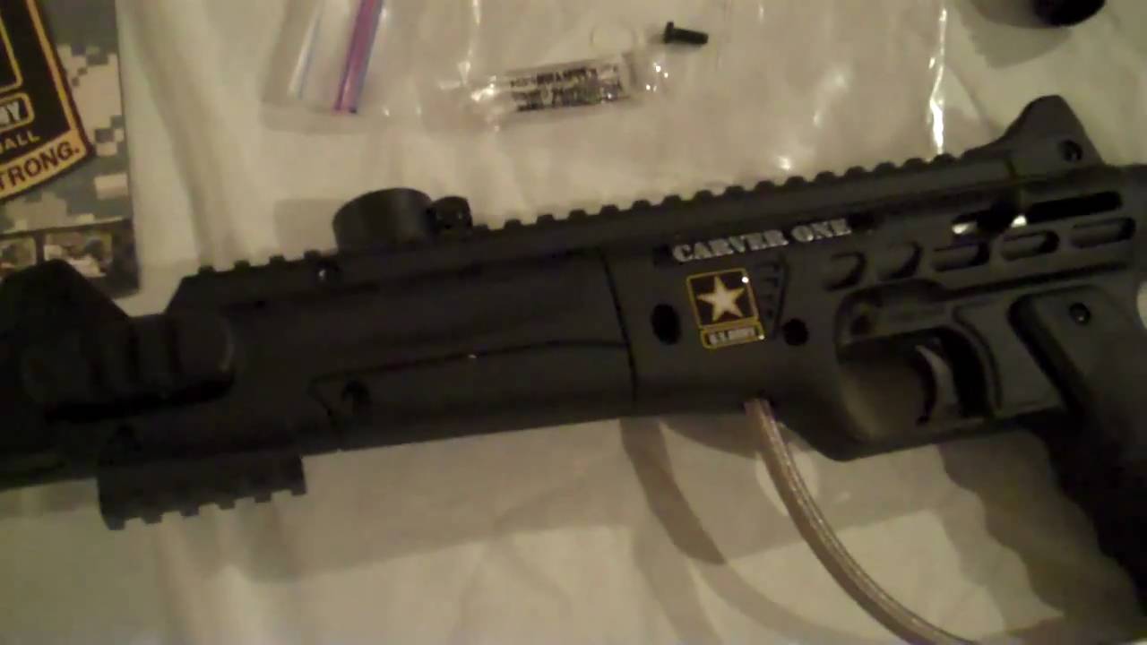 review of tippmann carver one - YouTube