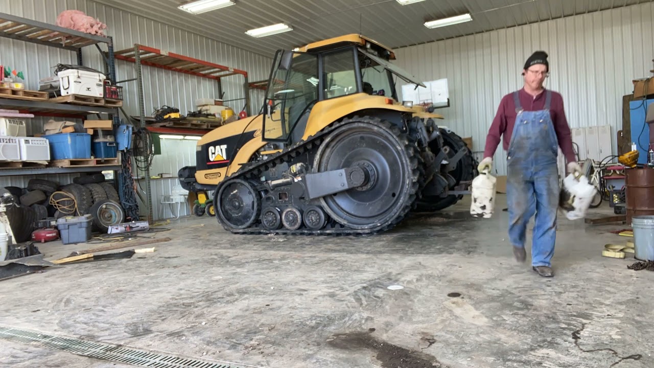 Cat Challenger 55 Steering Clutch Repair Completion: Part 5 - YouTube