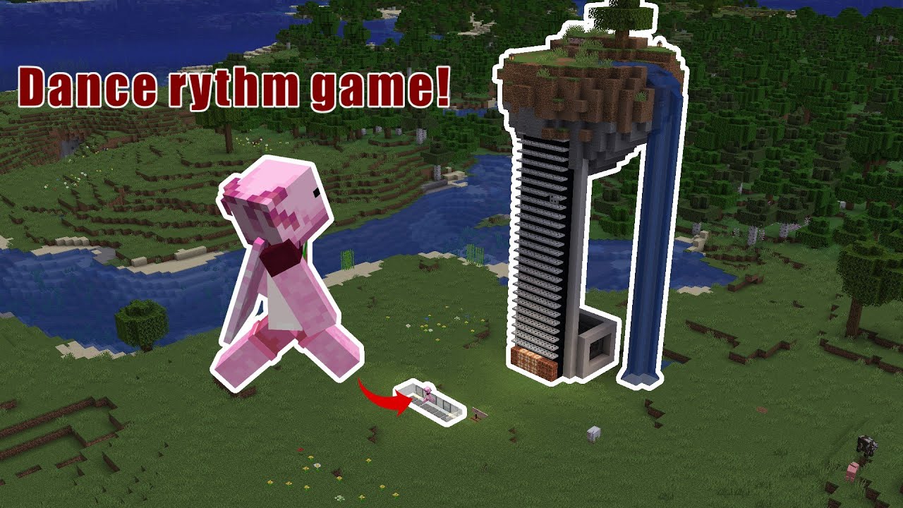 I made a rythm game in Minecraft! | Redstone tutorial - YouTube