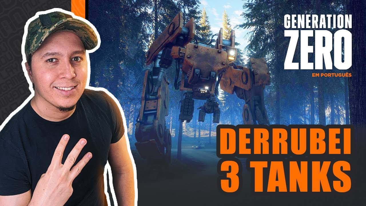 GENERATION ZERO | DEITEI TRÊS TANKS NA BALA | Gameplay em Português BR ...