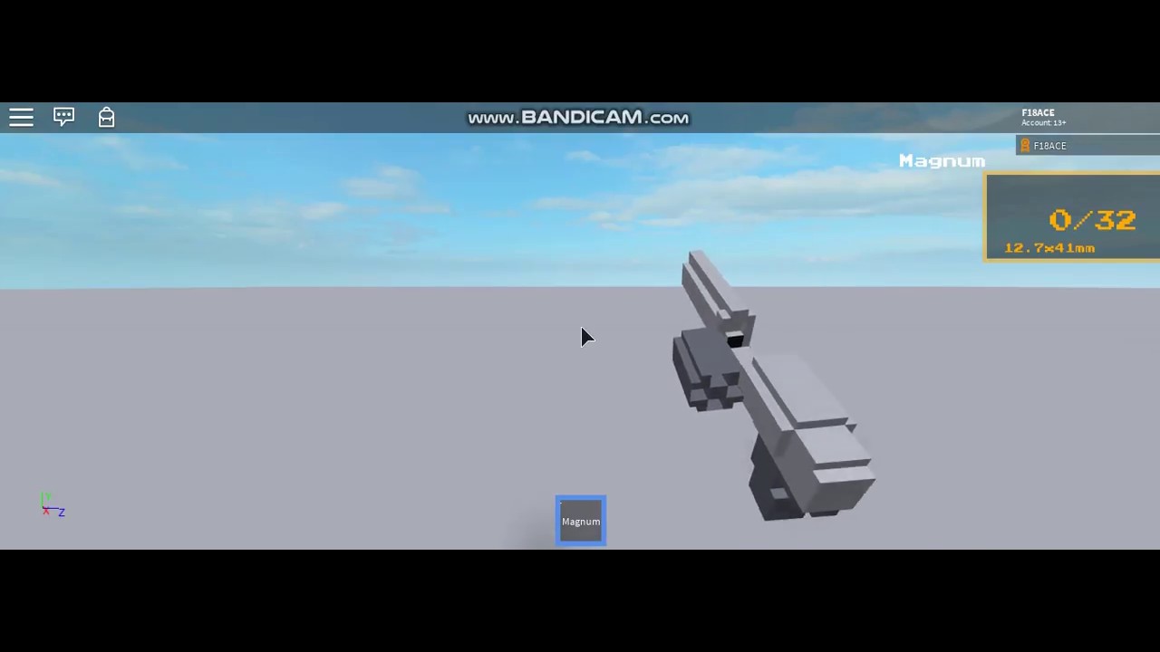 ROBLOX Demonstration: Magnum Revolver - YouTube