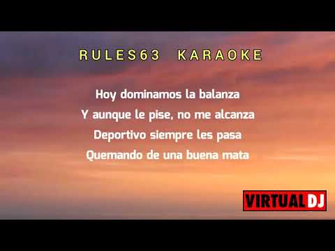 MORRITAS Natanel Cano karaoke dev SG