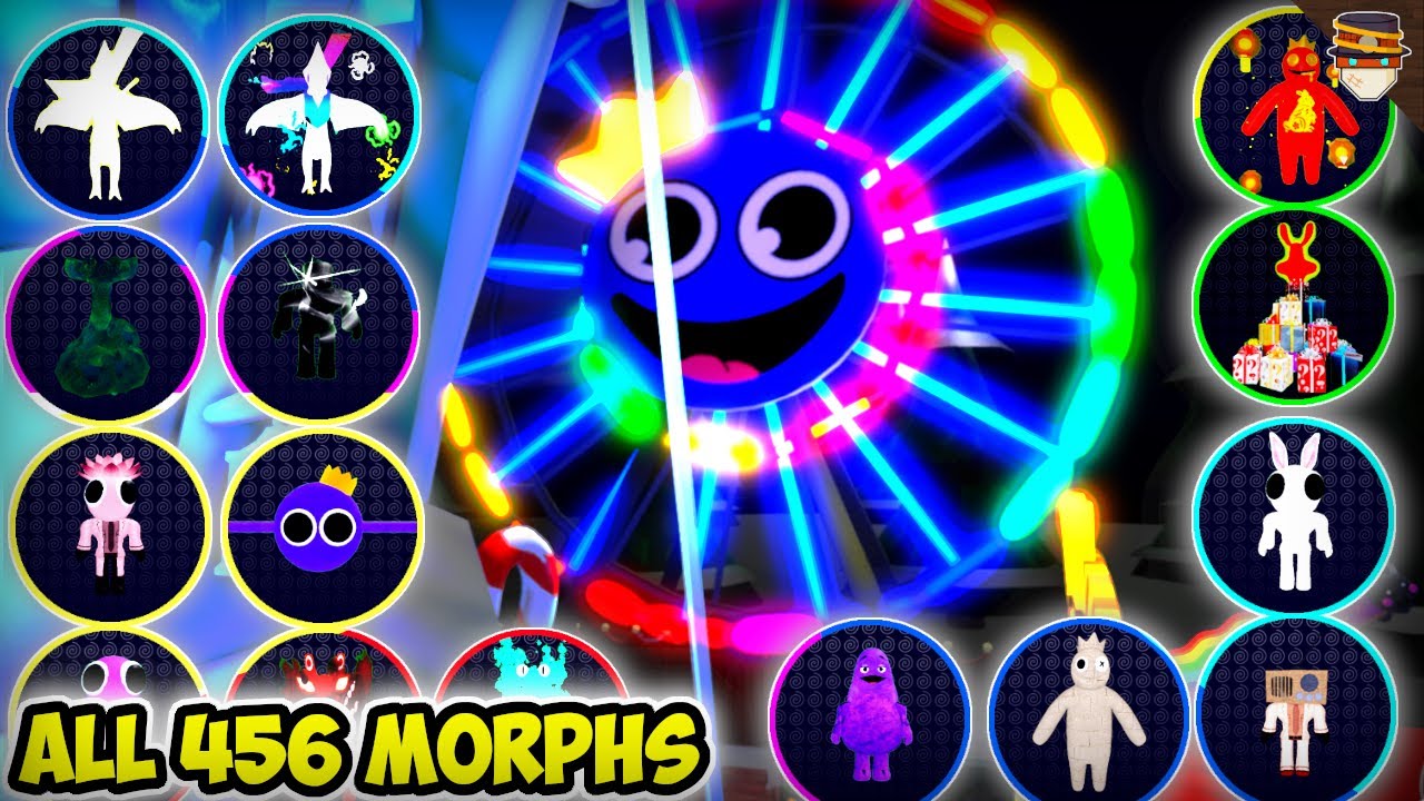 [ALL] How to get ALL 456 RAINBOW FRIENDS MORPHS in Rainbow Friends ...