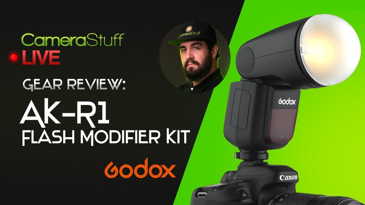 Gear Review | Godox AK-R1 Magnetic Flash Modifier Kit - YouTube