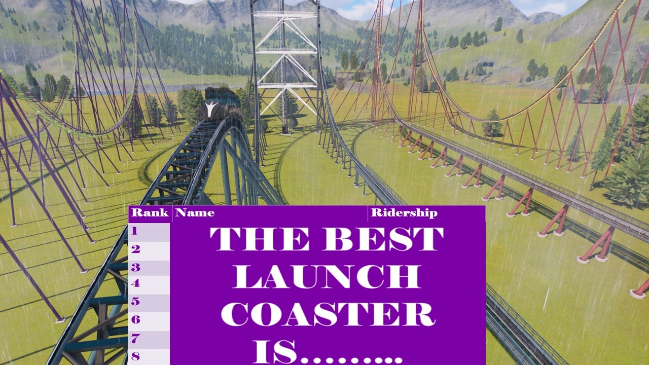 What is the BEST Launch Coaster for YOUR Park in Planet Coaster 2 ...