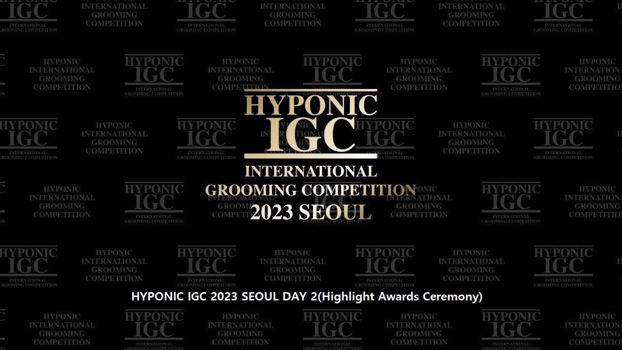 HYPONIC IGC 2023 SEOUL DAY 2(Highlight Awards Ceremony) - YouTube