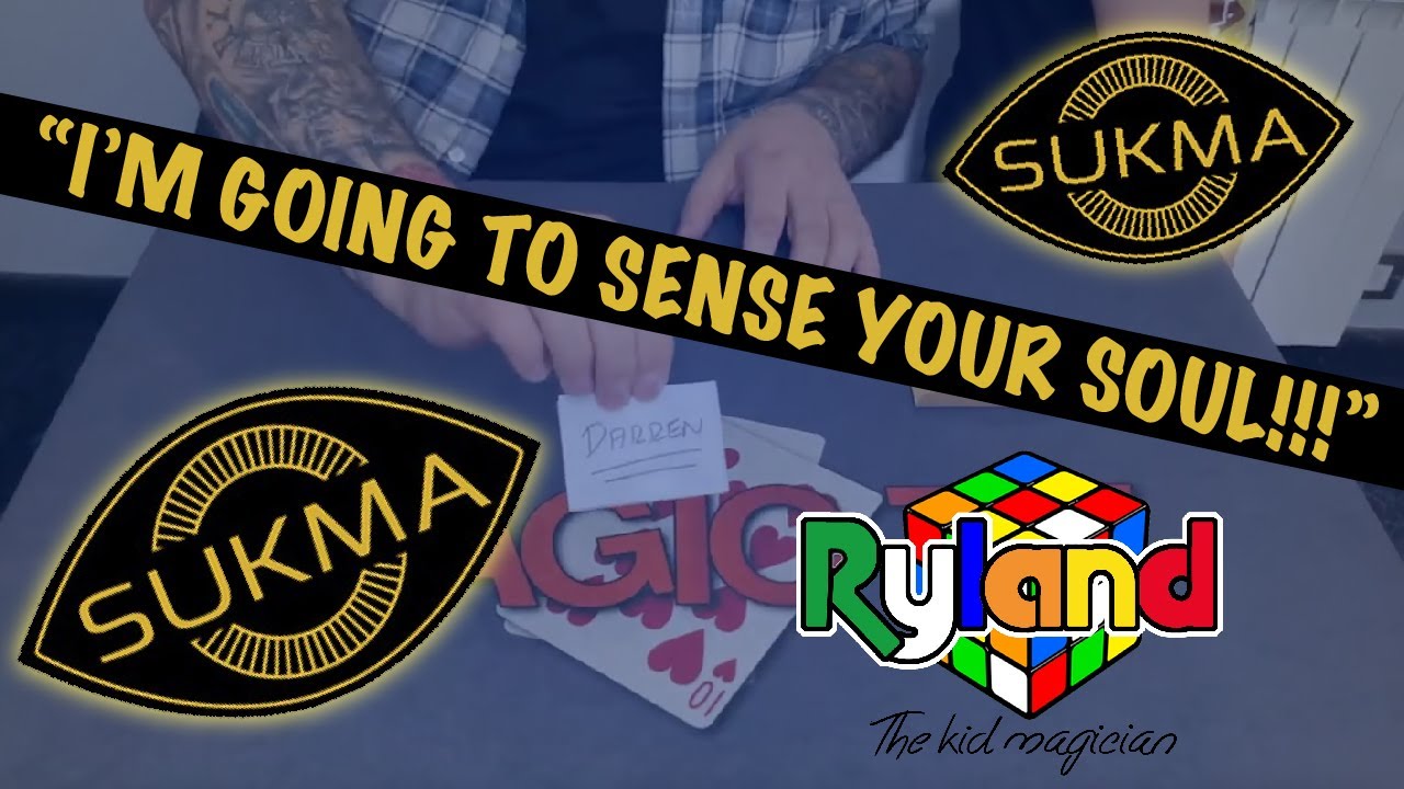 I'm Going To Sense Your Soul!!! | Ryland The Kid Magician Performs ...