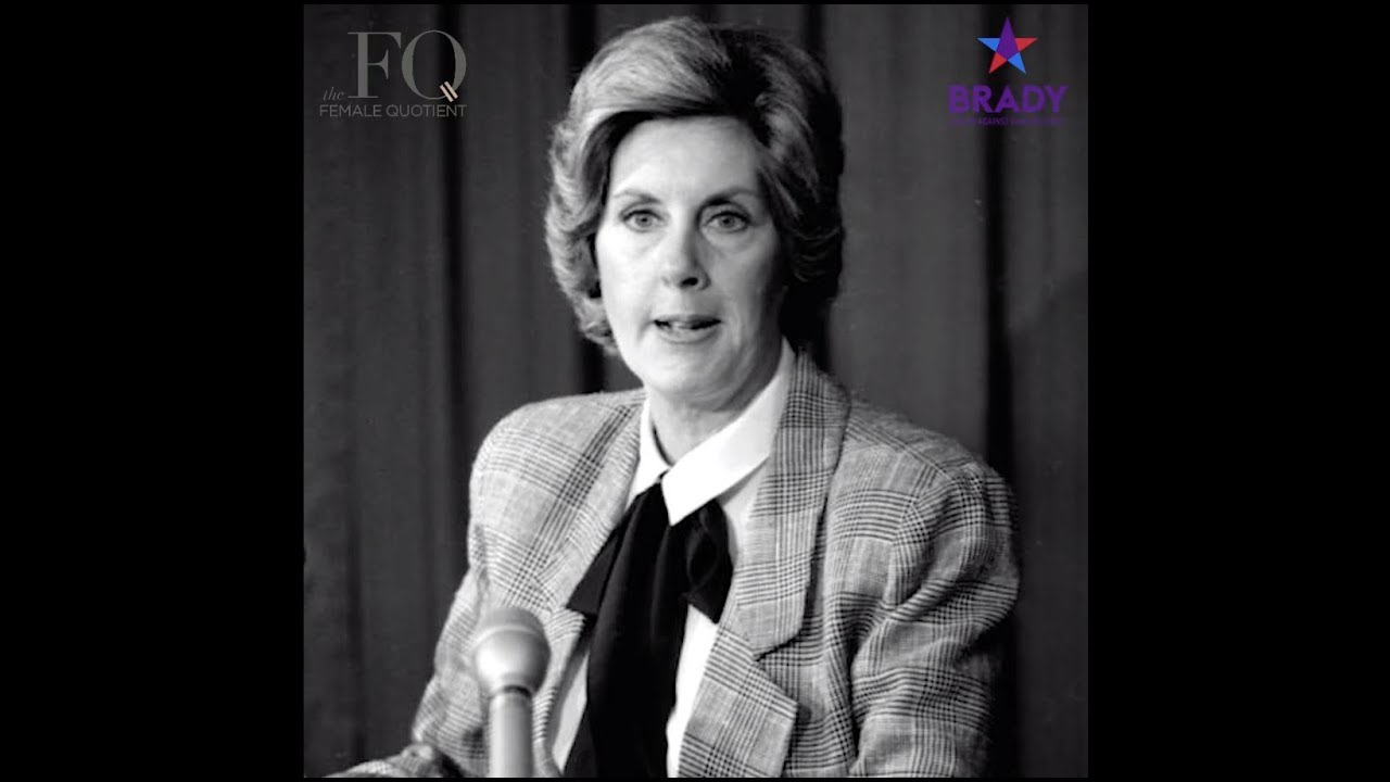 Honoring Sarah Brady: A Leader in the Movement to End Gun Violence ...