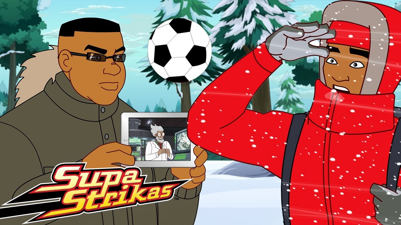 Freezing, frightening surprise🥶 | SupaStrikas Soccer kids cartoons ...
