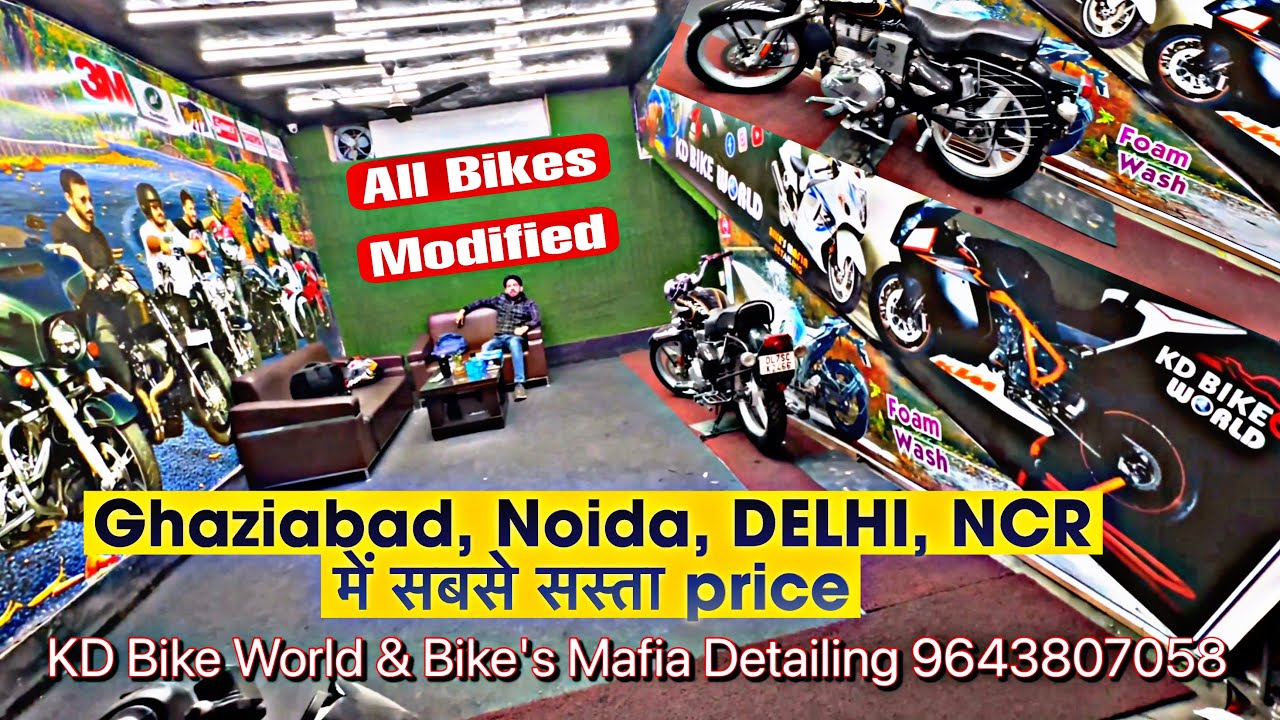 All bikes modification🏍️ || KD Bike World & Bike's Mafia Detailing 📞 ...