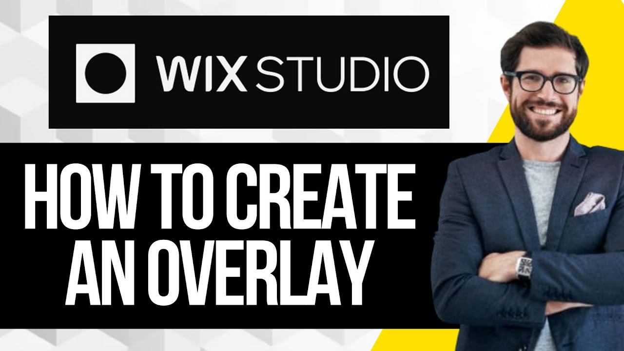 How to Create an Overlay in Wix Studio - YouTube