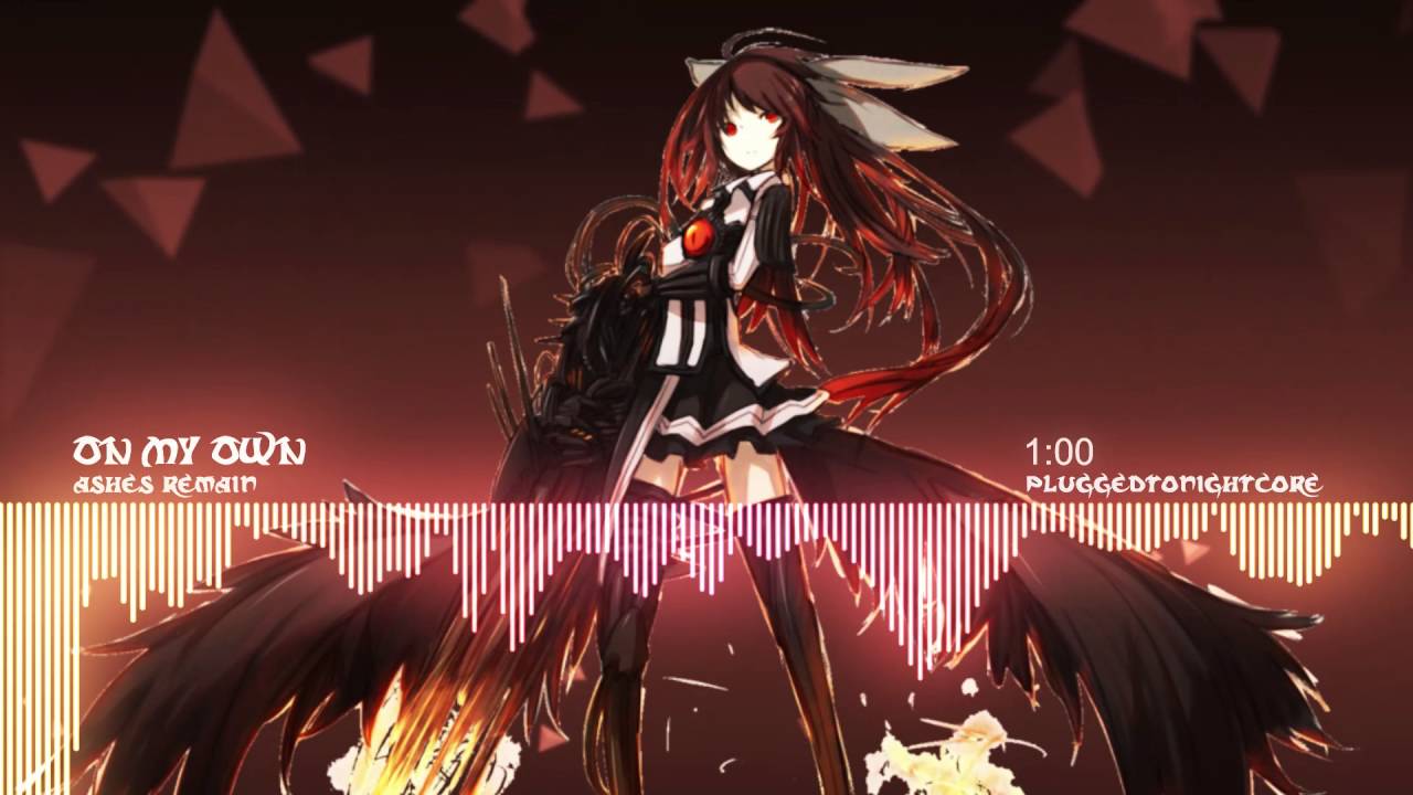 [Nightcore] On My Own - YouTube