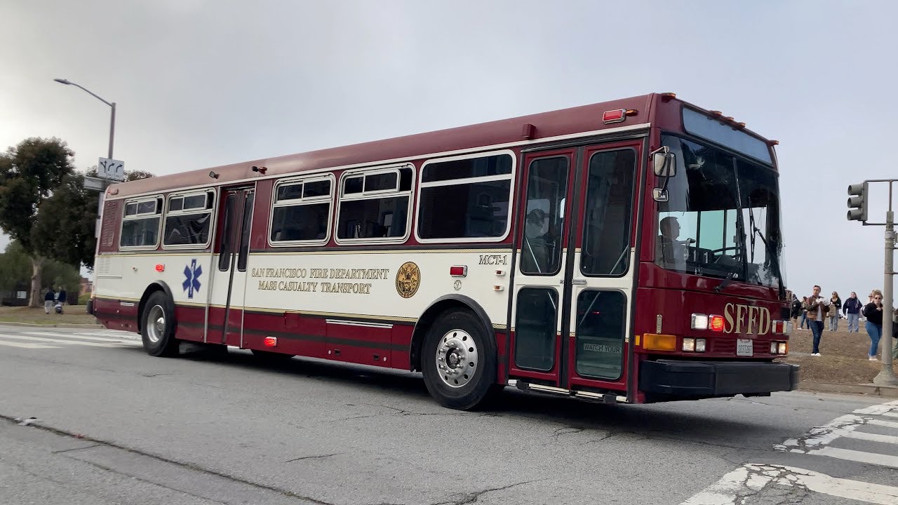 San Francisco Fire Department Mass Casualty Transport @ Bay St ...