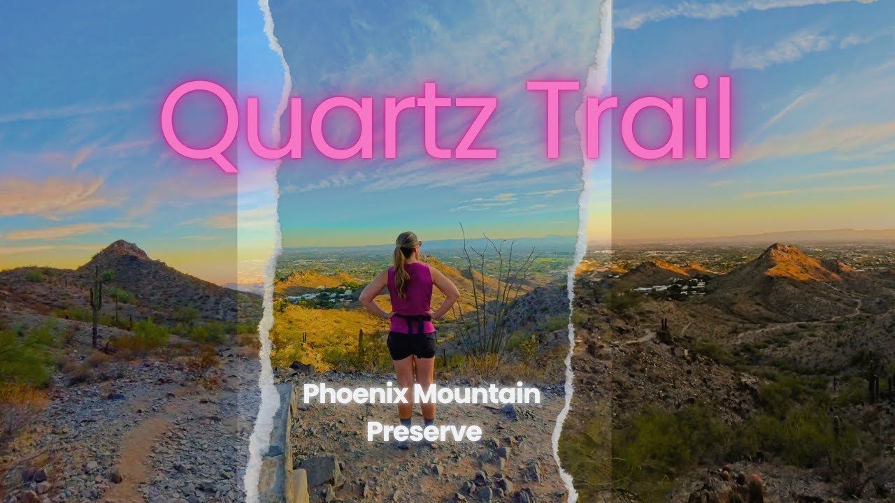 Phoenix Mountain Preserve- Quartz Trail Hike - YouTube